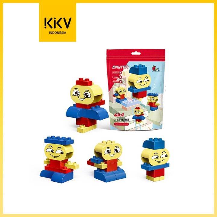 KKV - Yinerle ·Small professor large building blocks 1022 | Lazada ...
