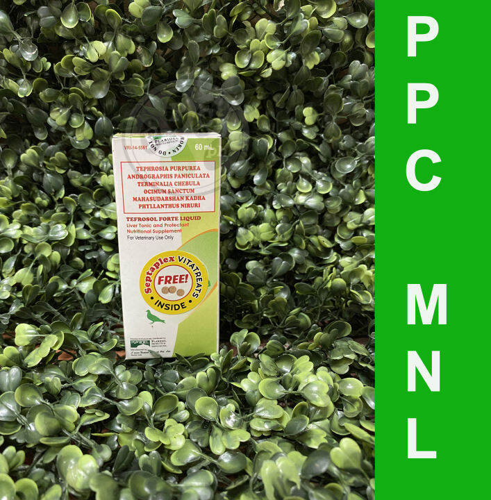 Tefrosol Forte Liver Supplement for Dogs and Cats 60ml | Lazada PH