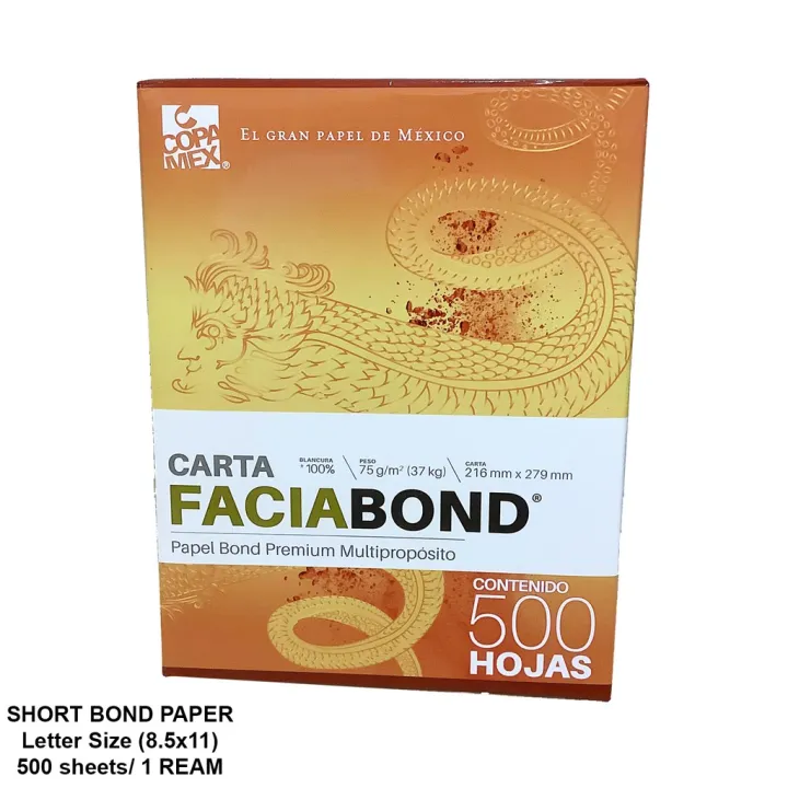 Bond Paper Long Short A4 size Per Pack /Ream Available WILLING PH ...