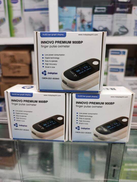 INDOPLAS RECHARGEABLE PULSE OXIMETER INNOVO | Lazada PH