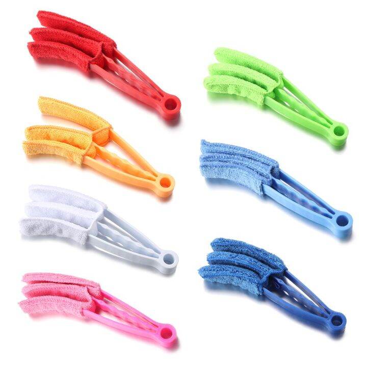 5210A สำนักงานครัว ไมโครไฟเบอร์ Duster เครื่องมือ ถอดได้ คลิปแปรงทำความสะอาด มู่ลี่ปรับแสง ครัว ...