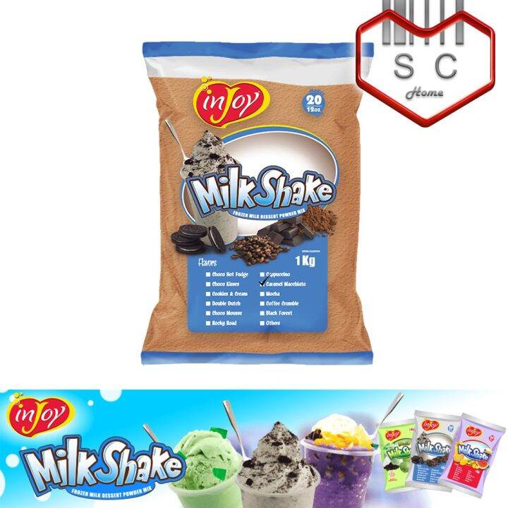 Injoy Caramel Macchiato Milkshake Shake Powder Milk Shake 1 kg ...