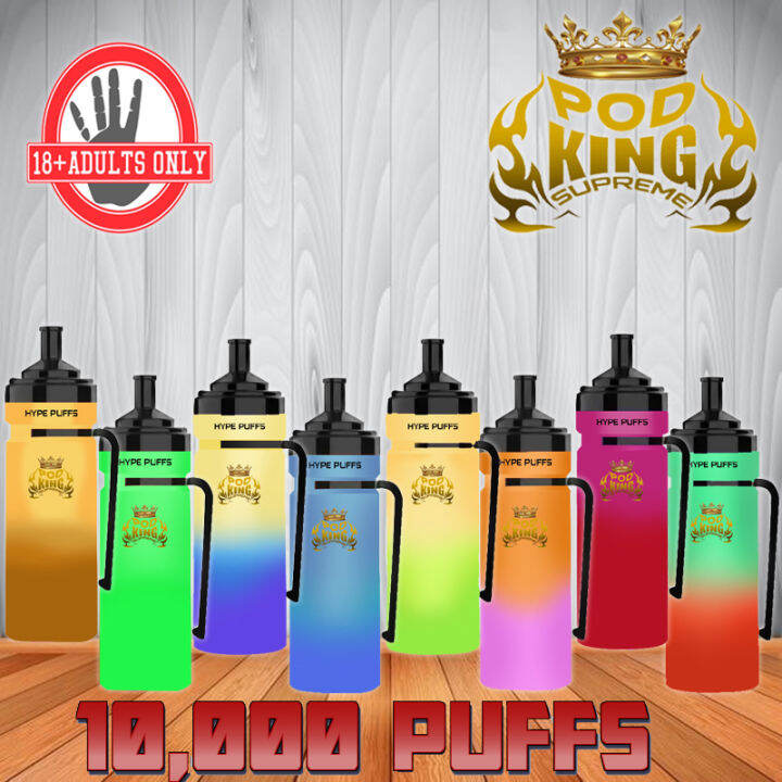 P.O.D KING SUPREME 10000 P.U.F.FS RECHARGEABLE | Lazada PH