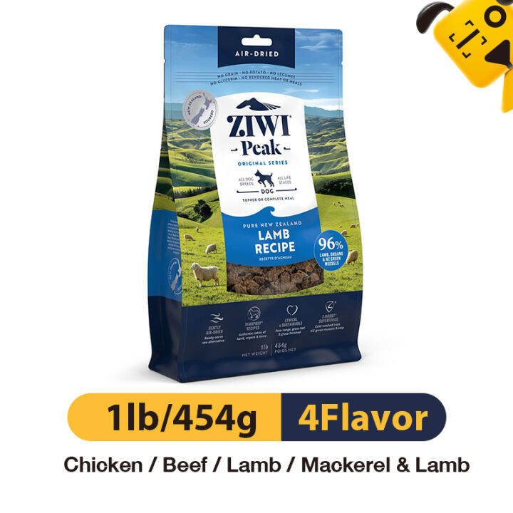 ZIWI Peak Air-Dried Dog Food – All Natural, High Protein, Grain Free and Limited Ingredient with ...