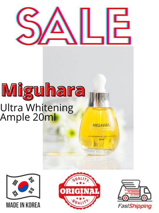 MIGUHARA Ultra Whitening Ample 20ML | Lazada PH