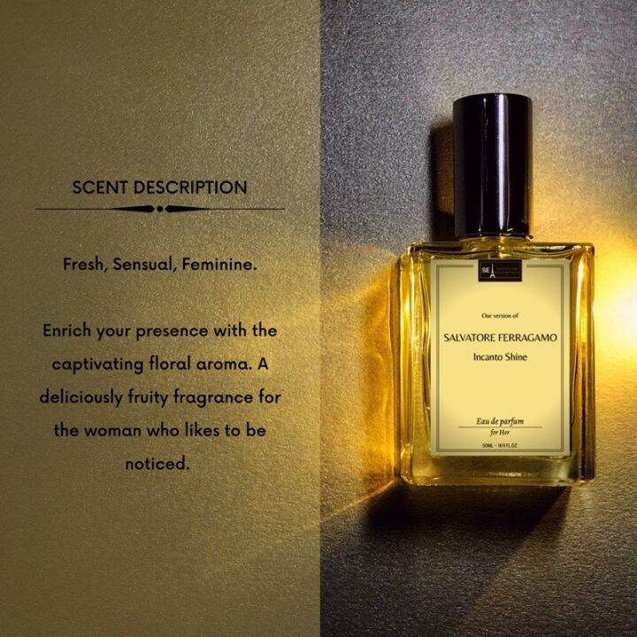 Scent 362 Incanto Shine 55ML Premium Oil based Perfume for Women by ...