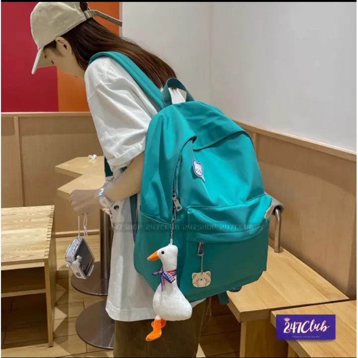 New for 247 Waterproof backpack Korean Style High School College ...