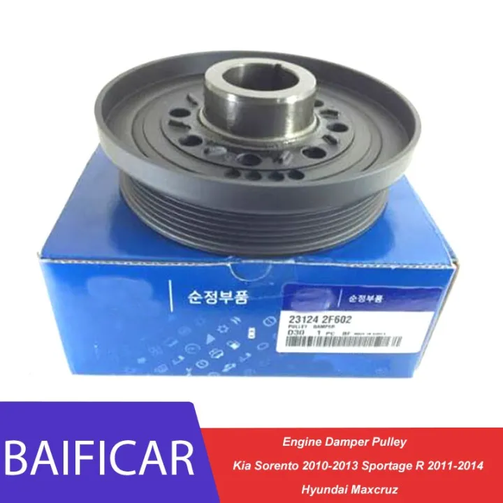 Brand New Genuine Damper Pulley 23124-2F010 For Kia Carnival Sedona ...