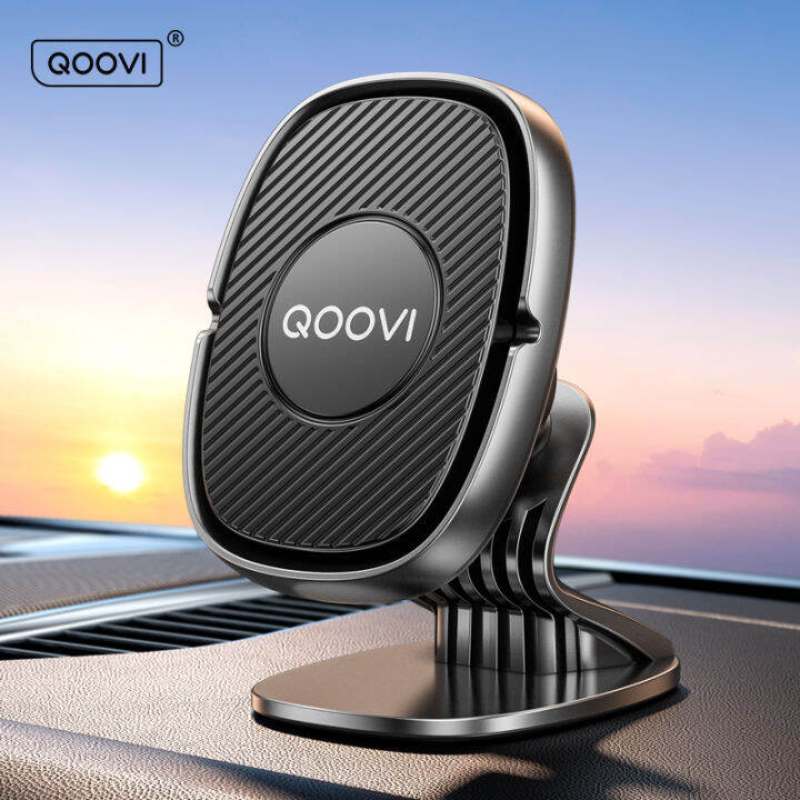 QOOVI Magnetic Car Phone Holder 360 Degree Air Vent Magnet Mount GPS ...