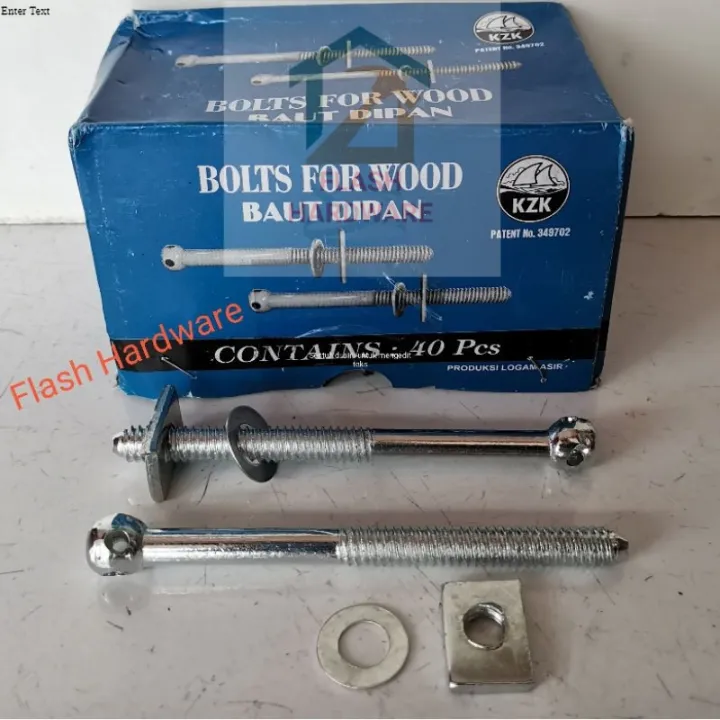 baut ranjang besi tengkorak/ baut dipan/mur baut bulat | Lazada Indonesia