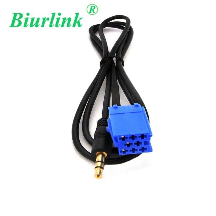 Biurlink Male 3.5mm Audio Aux-in Cable Adapter For Vw Audi Becker Skoda ...