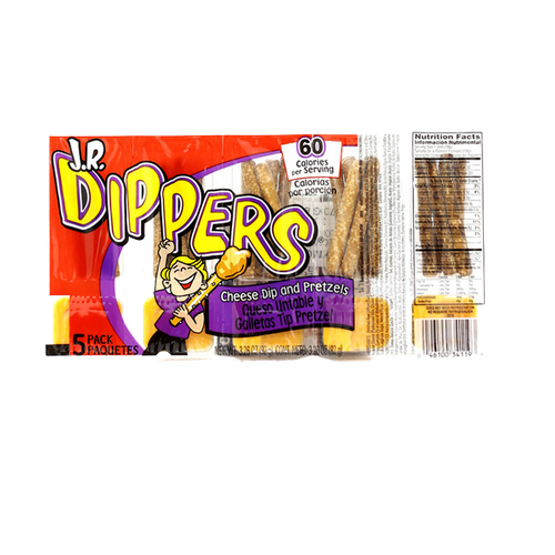 J.R Dippers Cheese Dip & Pretzels 92g ขนม ขนมแท่งรสชีส ชีส | Lazada.co.th