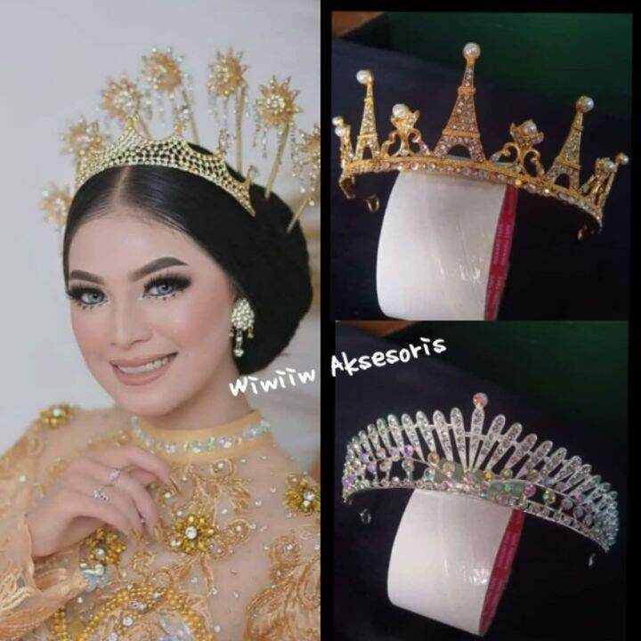 Mahkota Pengantin harga 65.000 / Mahkota Wisuda / Mahkota Pesta ...
