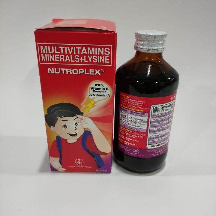 Nutroplex with Lysine 250ml | Lazada PH