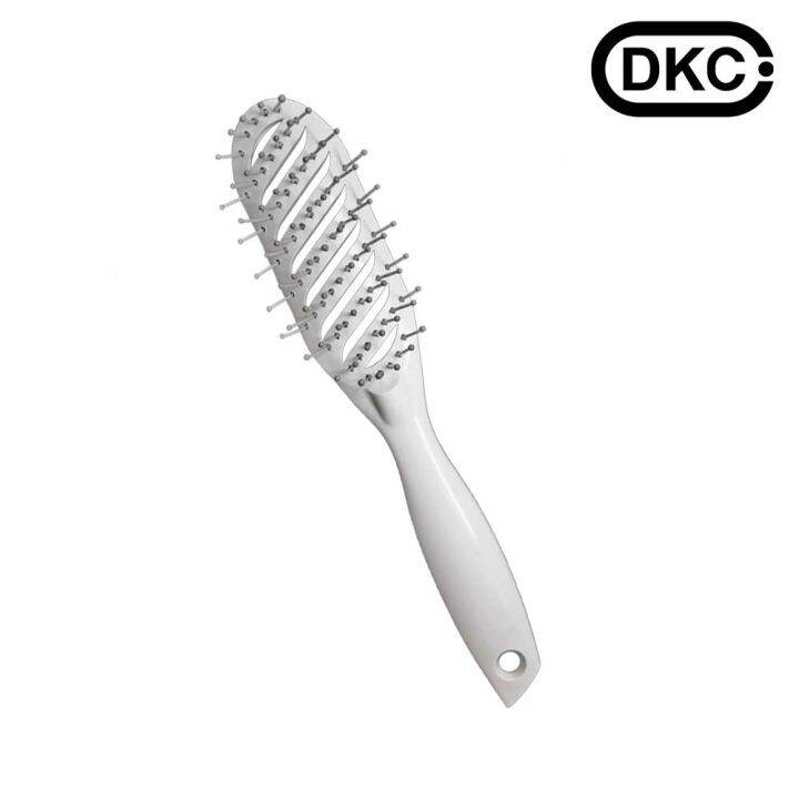 ♟Dkc Professional White Vented Skeleton Brush Medium For Salon | Lazada PH