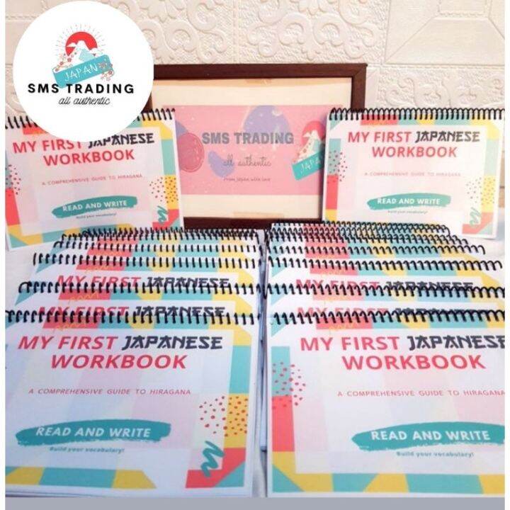 JAPANESE Workbook Hiragana with FREE TUTORIAL BY ShekMatz | Lazada PH