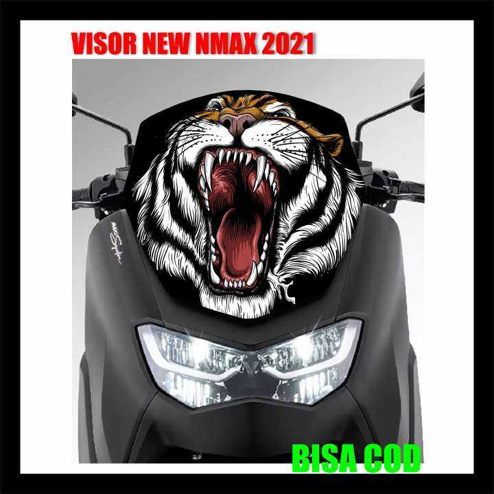 STIKER MOTOR VISOR WINDSHIELD NEW YAMAHA NMAX 2020-2021 | Lazada Indonesia
