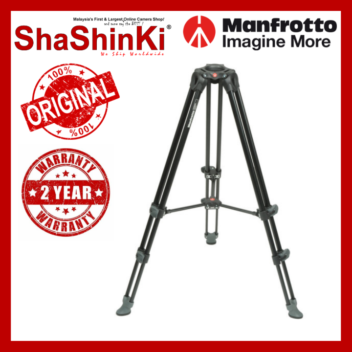 [READY STOCK] Manfrotto MVT502AM Telescopic Twin Leg Video Tripod Legs ...