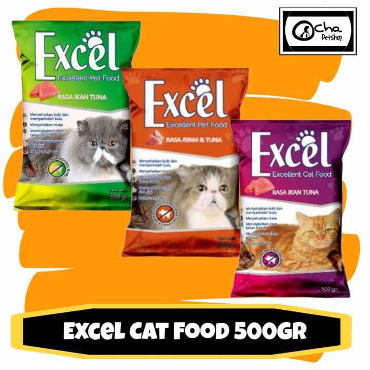 EXCEL CAT FOOD 500GR | Lazada Indonesia
