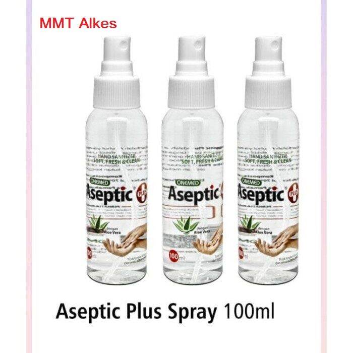 Aseptic Plus Spray Onemed 100ml / Hand Sanitizer Travel Sized | Lazada ...