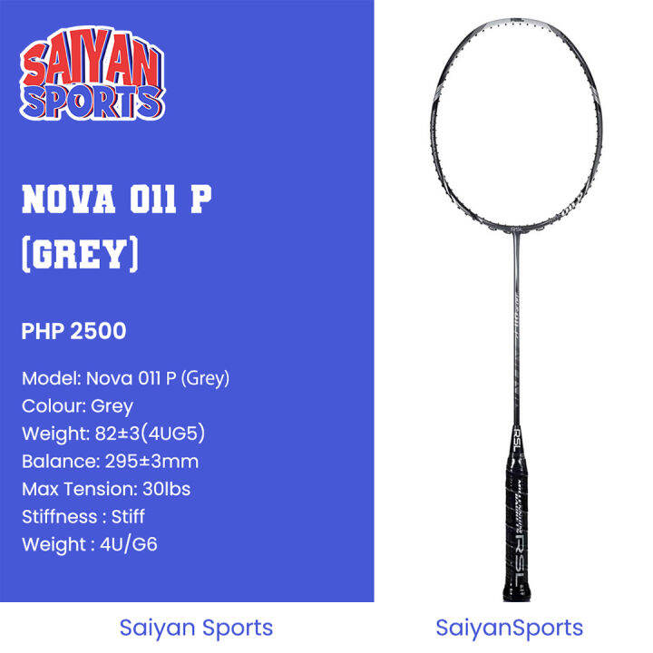 RSL Nova 011P Badminton Racket | Lazada PH
