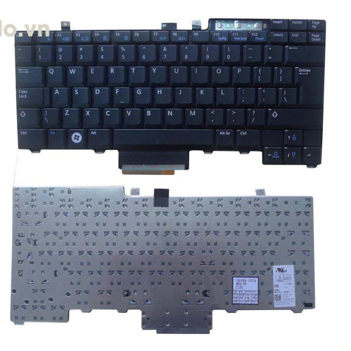 Bàn phím laptop Dell Latitude E5300 E5310 E5400 E5500 E5510 E5410 / Đen - Keyboad Dell | Lazada.vn