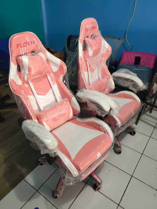 Kursi IMPORT GAMING FLOTH, Plus Sandaran Kaki, Berkualitas, Murah ...