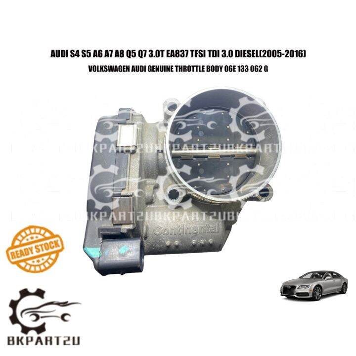 AUDI S4 S5 A6 A7 A8 Q5 Q7 3.0T EA837 TFSI TDI 3.0 DIESEL(2005-2016) THROTTLE BODY MADE BY AUDI ...