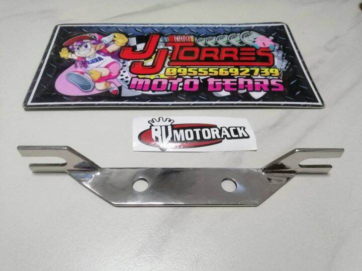 AEROX NMAX MDL MINI DRIVING LIGHT BRACKET DESIGN 2 STAINLESS STEEL ...