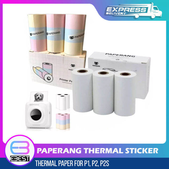 Original PAPERANG Sticker Paper Thermal Paper for P1, P2, P2S up to ...