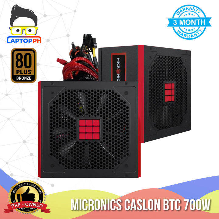 MICRONICS CASLON 700W 80plus BRONZE silver platinum gold 80 plus TRUE ...