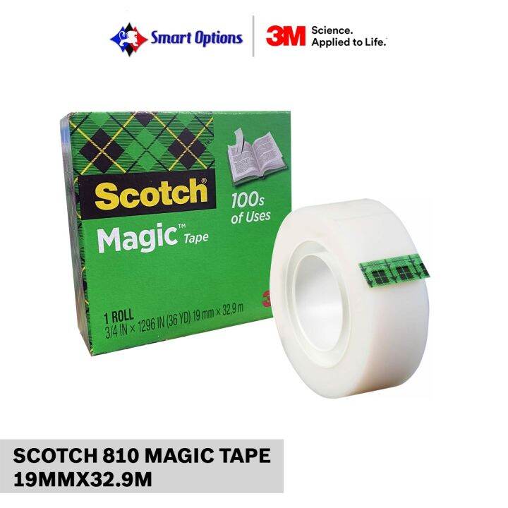3M Scotch Magic Tape 810 19mm x 32.9m | Lazada PH