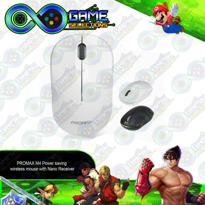 Promax M4 Power saving wireless mouse with Nano Receiver | Lazada PH