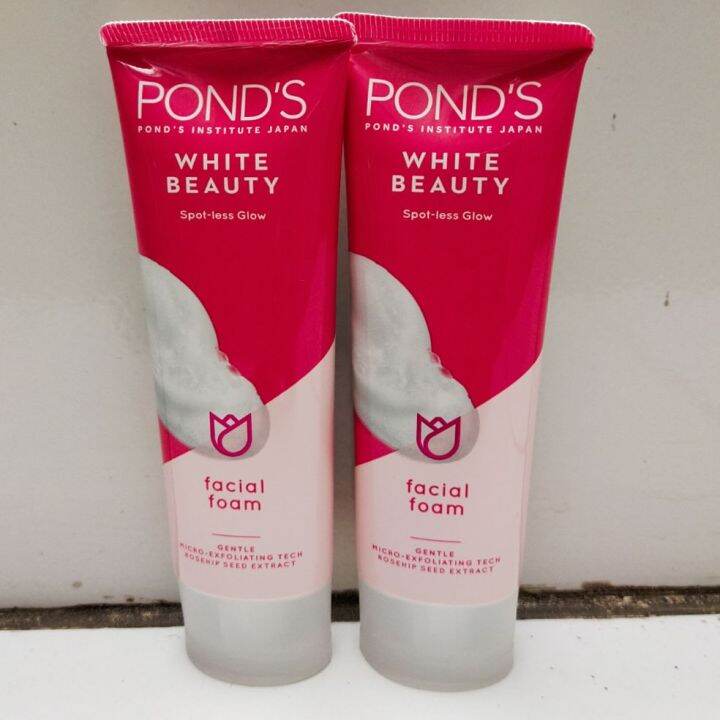 Pond White Beauty Facial Foam 2 X 50g2 Produks Lazada Indonesia