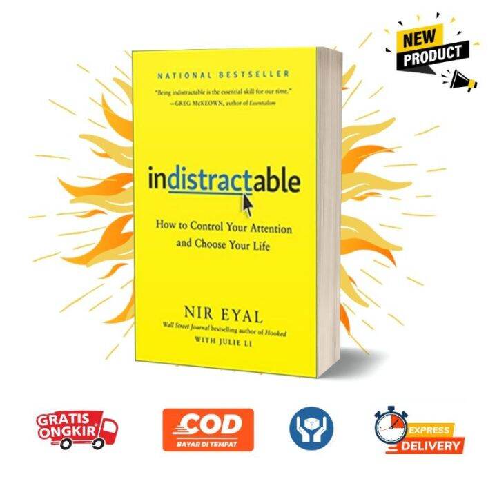 BEST SALE!! Indistractable Book - Nir Eyal (English) | Lazada PH