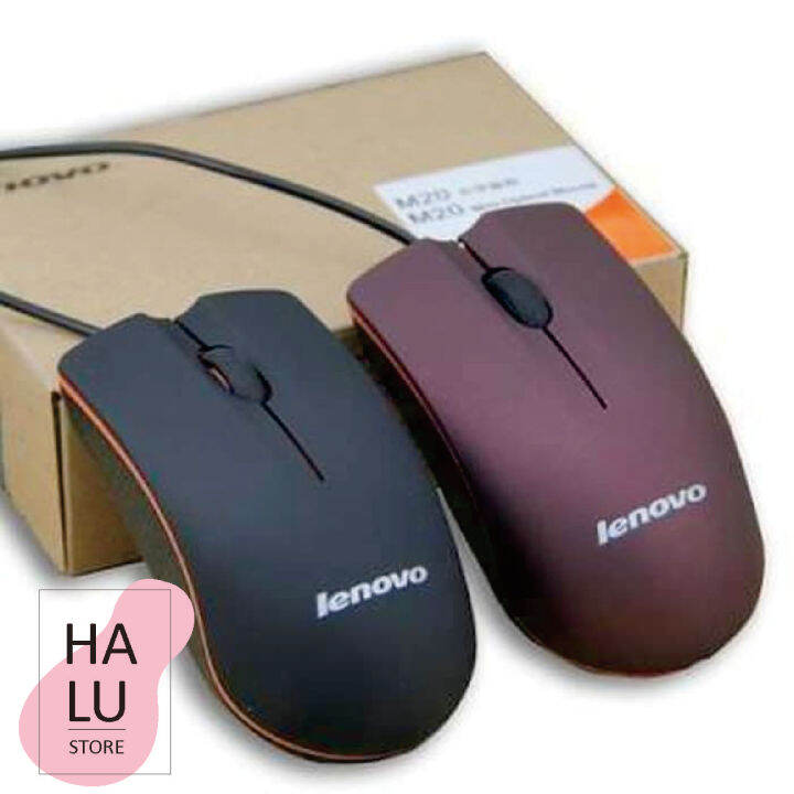 Mouse LENOVO M20 Mouse Laptop Lenovo Kabel USB Murah Mouse Mose Laptop ...