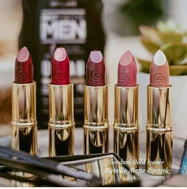 Giordani Gold Iconic Metallic Matte Lipstick | Lazada Indonesia