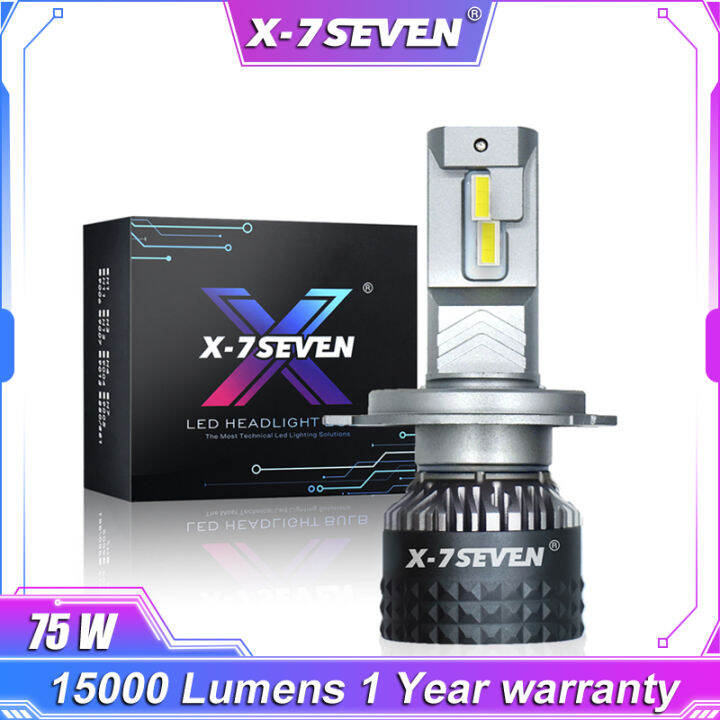 X-7SEVEN Zeus Series Motorcycle H4 Headlight bulbs 150W 30000Lumens ...