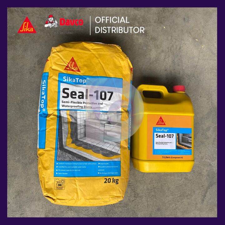 SikaTop® Seal-107 (Two-component, Predosed, Ready To Use Waterproofing ...