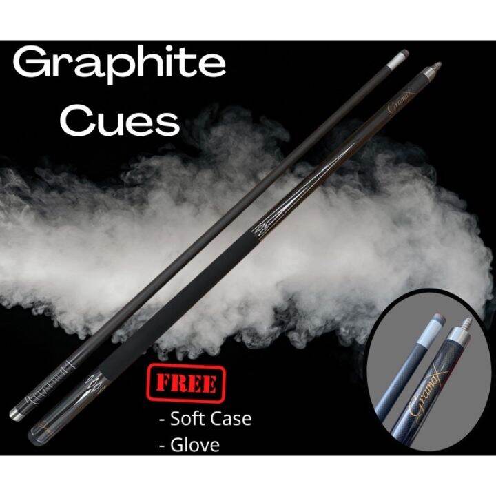 Graphite Billiard Cue Stick w FREE Case and glove | Lazada PH