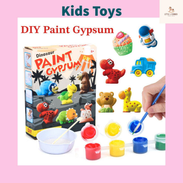 Arts & Crafts for Kids Children Plaster Painting Crafts DIY Gypsum ...