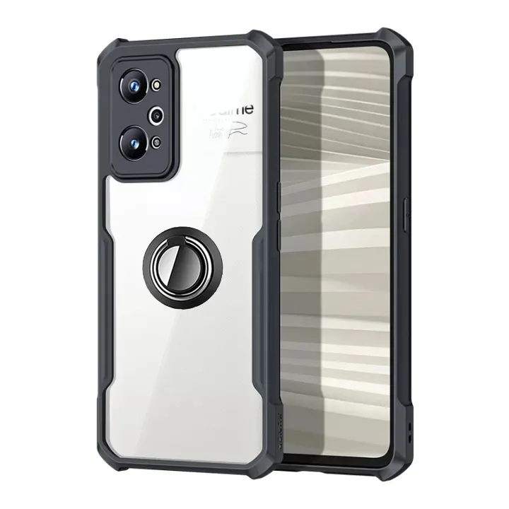 For realme GT2 pro 5G Case Clear Acrylic Protect Magnetic car mount ...