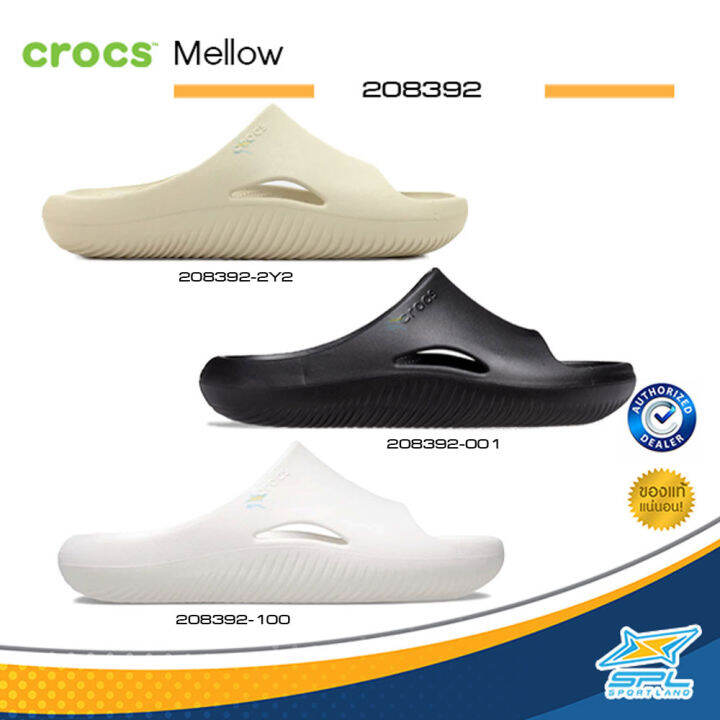 Crocs Collection รองเท้าแตะ รองเท้าพื้นนุ่ม รองเท้า Crocs ND UX Mellow ...