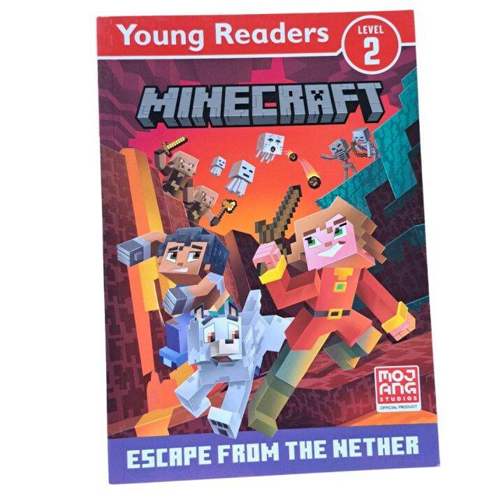 Minecraft Young Readers: Escape from the Nether! (Level 2) | Lazada PH