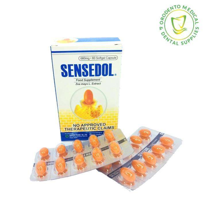 Sensedol Food Supplement 660mg Soft Gel Capsule Expiration Date ...
