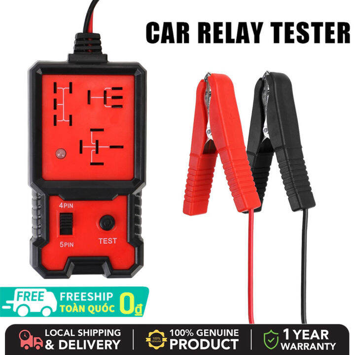【Giao hàng miễn phí】Phổ 12V xe Relay Tester điện tử ô tô Relay Tester ...