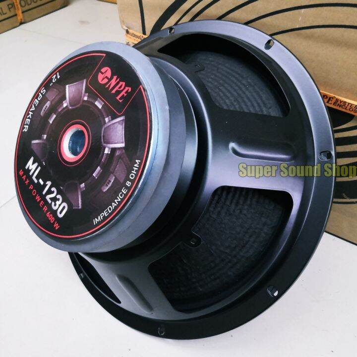 ลำโพง 12 นิ้ว NPE ML-1230 600W ลำโพงกลางแจ้ง 12นิ้ว 600 W ยี้ห้อ NPE รุ่น ML-1230 (1 ดอก ...
