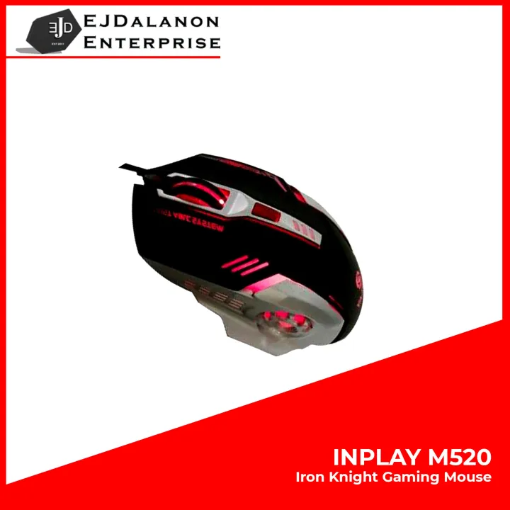 Gaming Mouse Inplay M520 Iron Knight | Wired Mouse | Mouse for Laptop ...