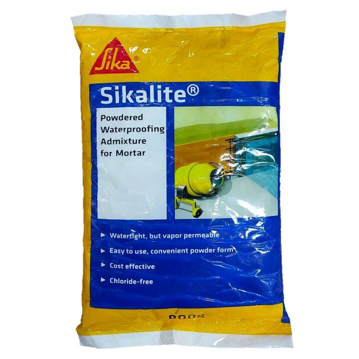 Sikalite Powdered Waterproofing Admixture for Mortar - 800g | Lazada PH