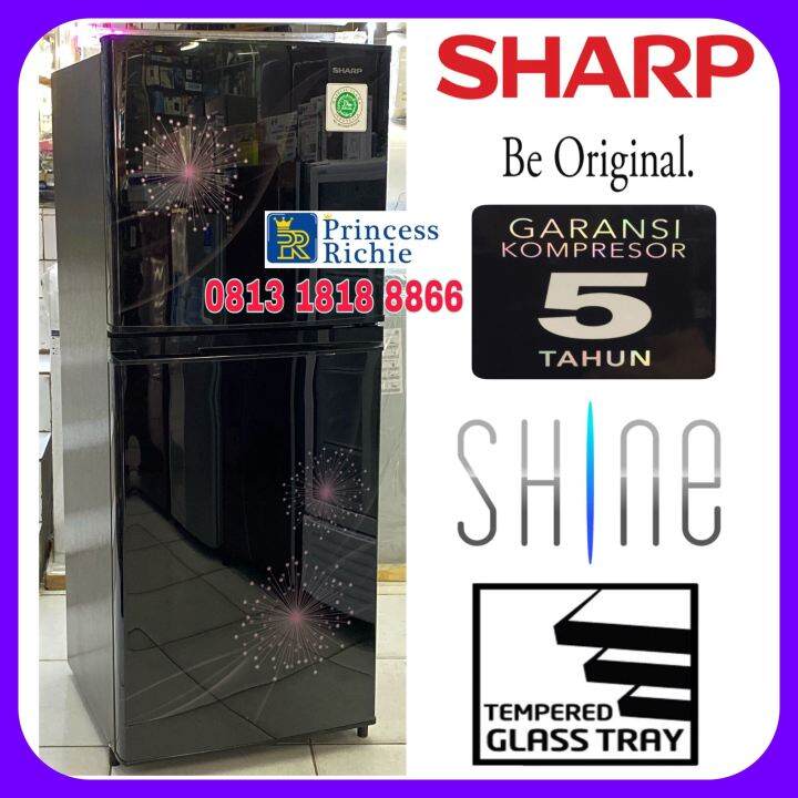Sharp kulkas 2 pintu SJ 237MG | Lazada Indonesia